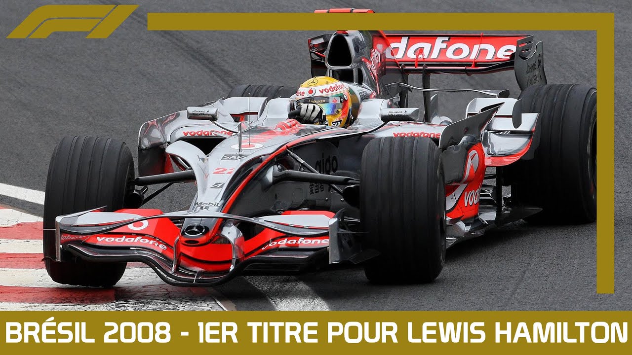 Grand-Prix du Brésil 2008 | Premier titre pour Lewis Hamilton - YouTube