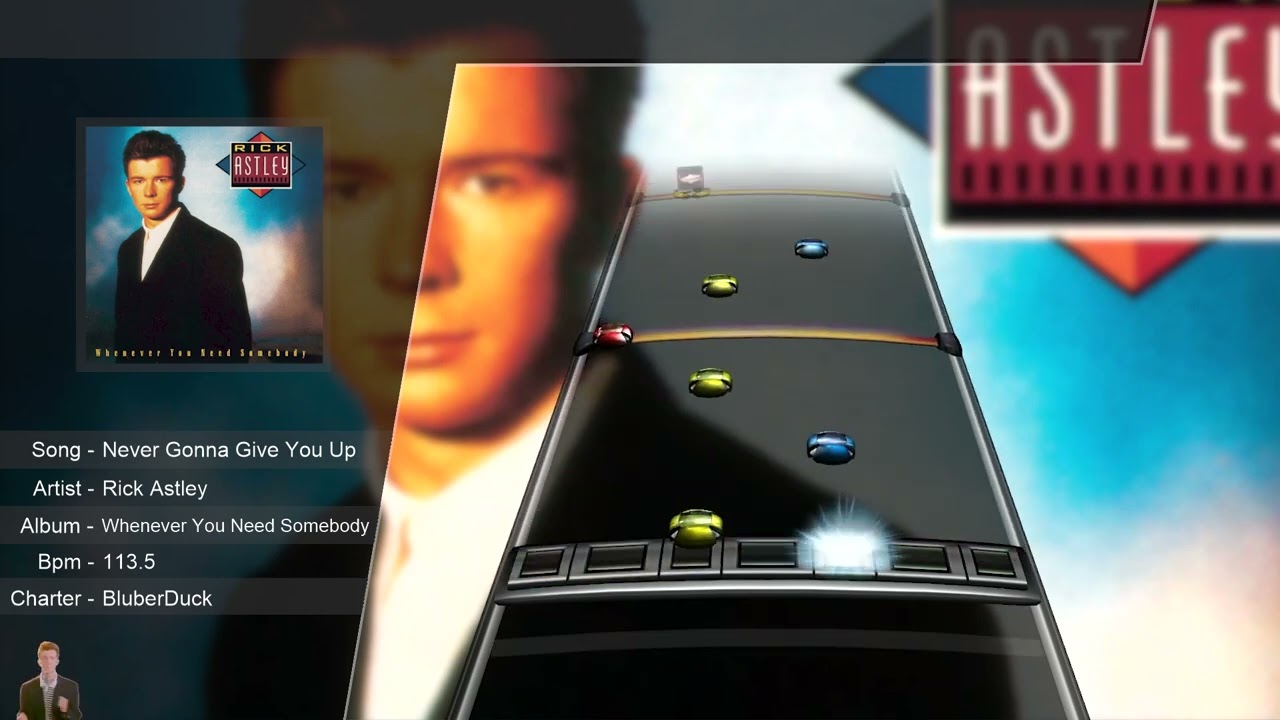 Rick Astley - Never Gonna Give You Up (Real/Pro Drum Chart) - YouTube