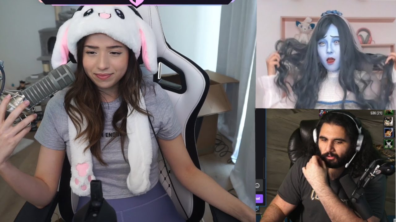 Poki's advice to all content creators | Hachu Scary Cosplay | Esfand ...