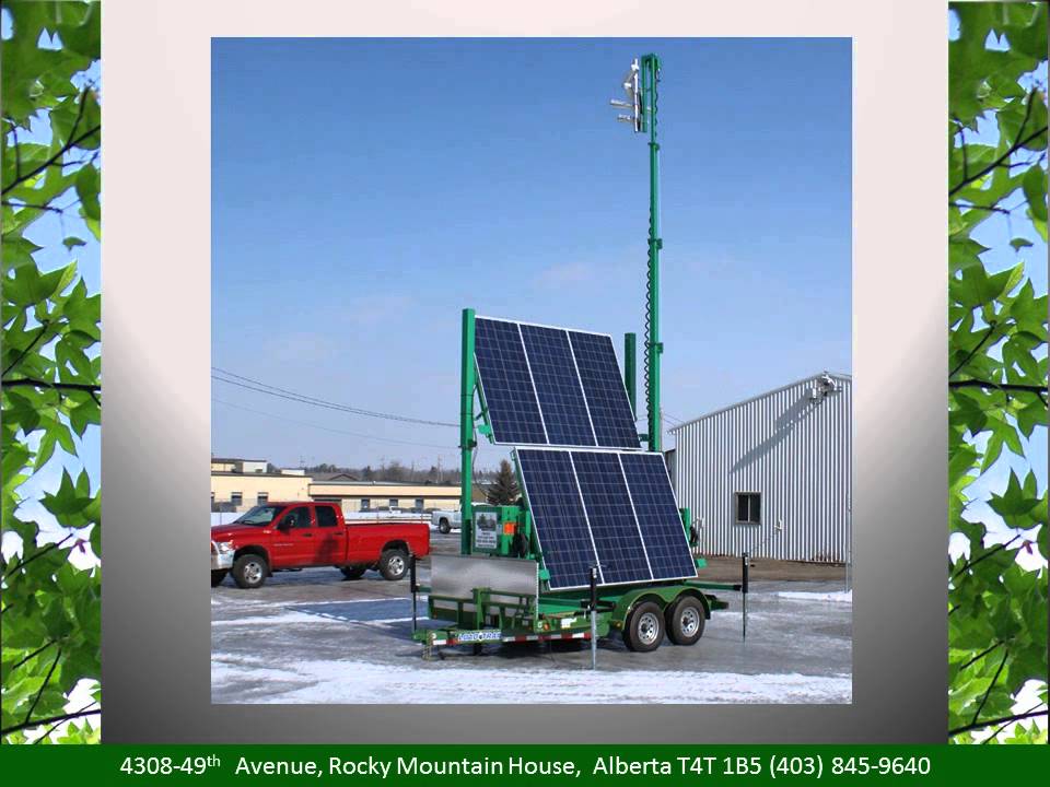 SolIES Solar Powered Light Tower Green Lighting Rental LED Lighting ...