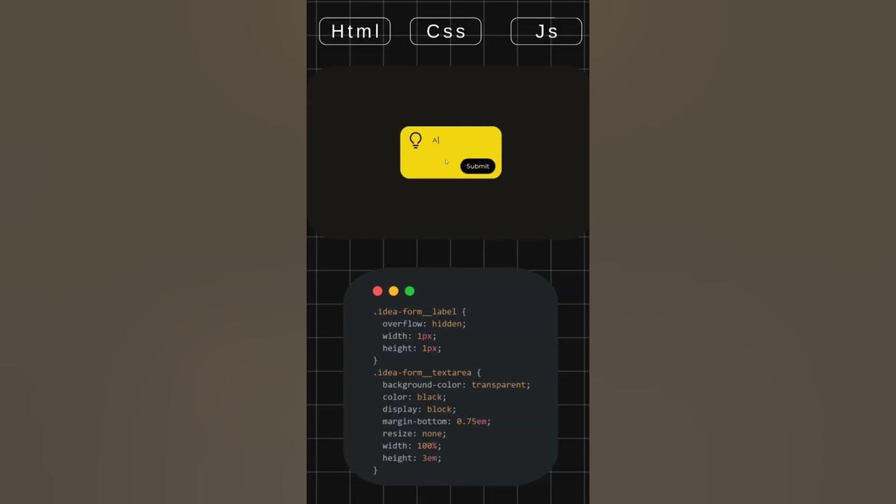 🚀 Create A Suggestion Button Using Html Css And Javascript Step By Step Tutorial Youtube