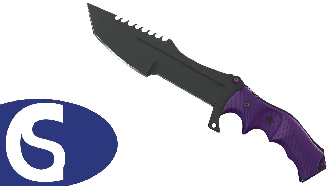 CS2 | Huntsman Knife Ultraviolet - YouTube