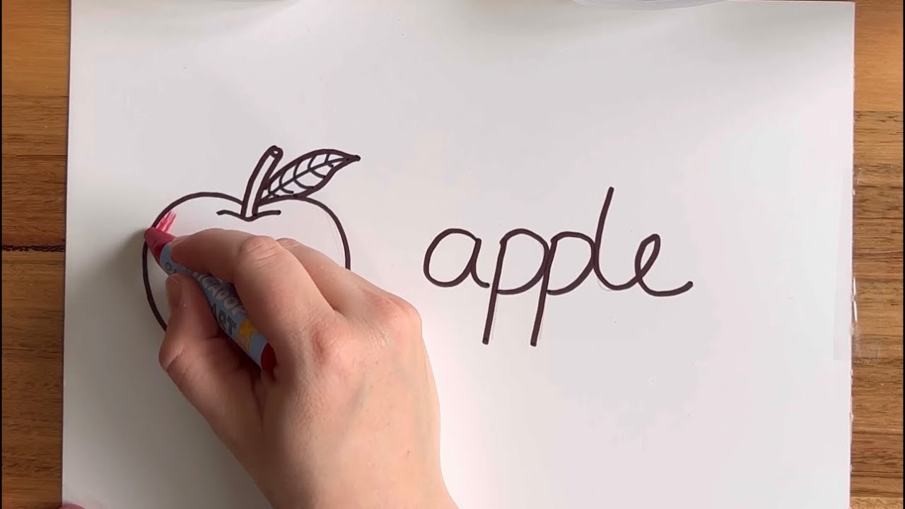 Learn The Alphabet | The Letter A For Apple 🍎 #kidslearning #colours ...