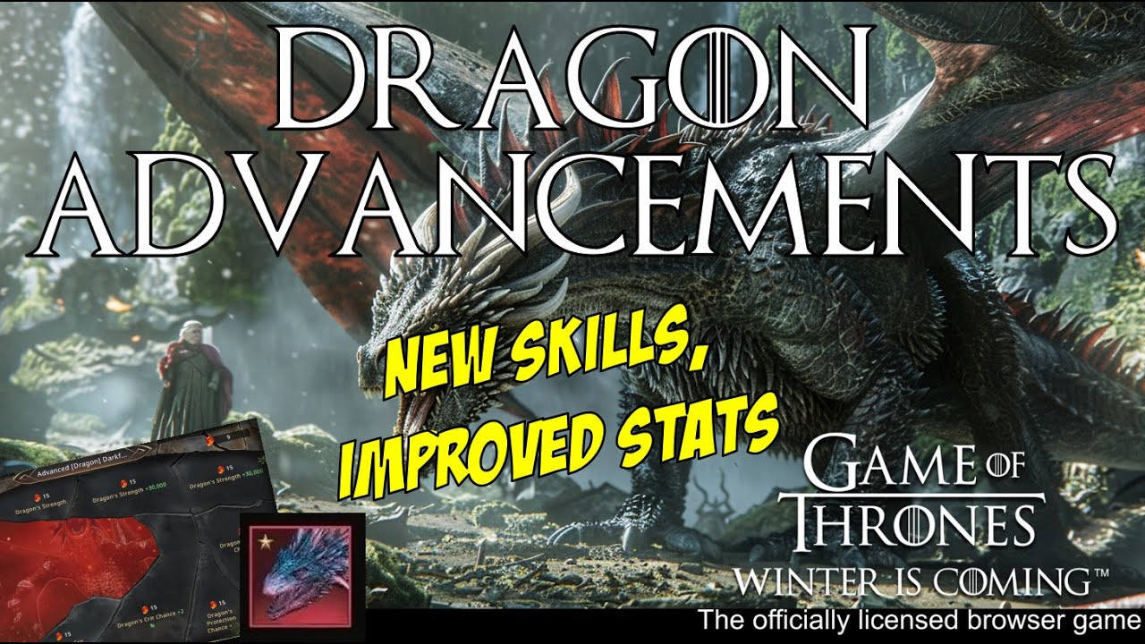Game of Thrones Winter is Coming: Dragon advancements - YouTube