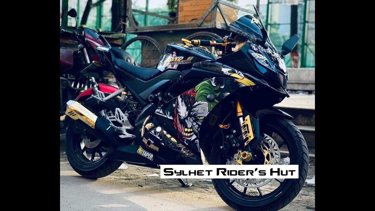 R15 V3 Joker Custom High-Quality Sticker. R15 V3 Full Bike Warp ...