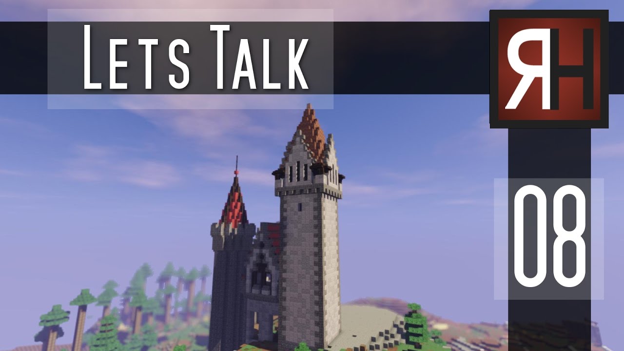 Minecraft Let´s Talk [008] Den Bergfried bauen und die Jugend von heute ...