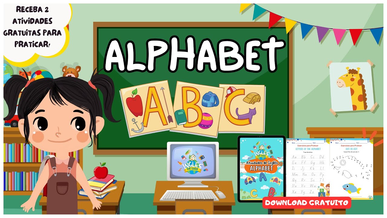 ALPHABET - Aprendendo o Alfabeto em Inglês - YouTube