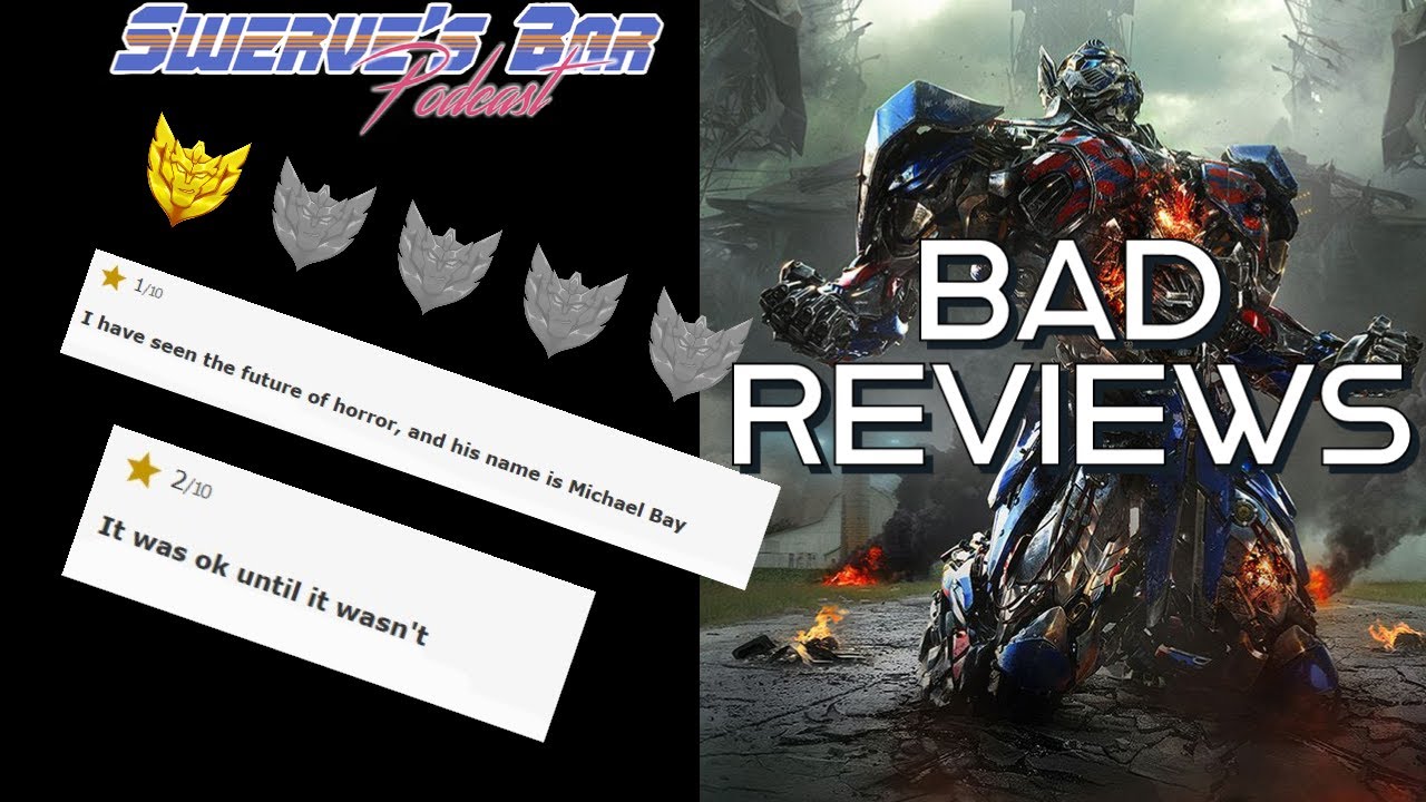 Transformers BAD Reviews | Swerve’s Bar Podcast - YouTube