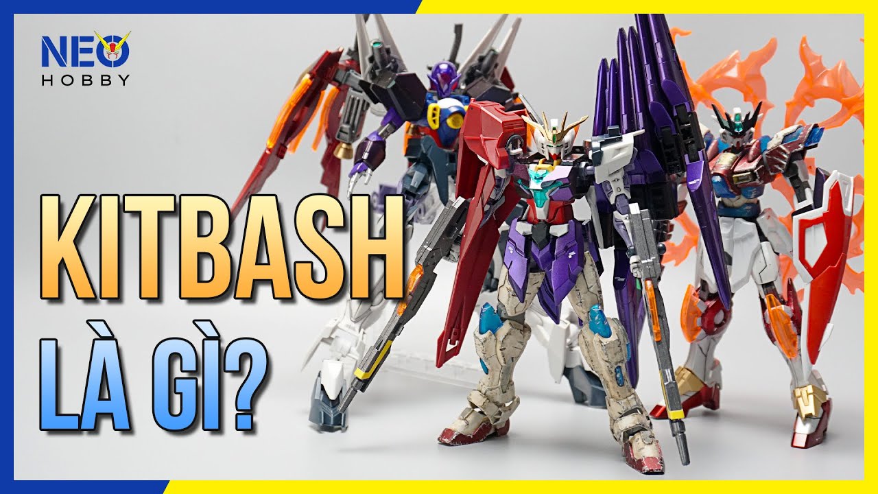 Kitbash là gì? Hướng dẫn custom Gunpla SIÊU DỄ & ĐƠN GIẢN dành cho ...