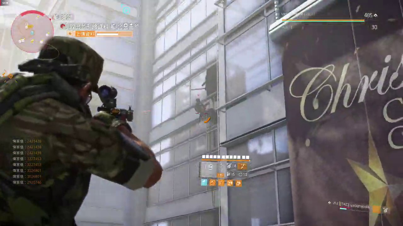 [ 先發制人 ] 全境封鎖二 TU8 - 雙人英雄入侵銀行 - 薄皮步槍爆擊流 - 裝備Ver.1.0.1 - - YouTube