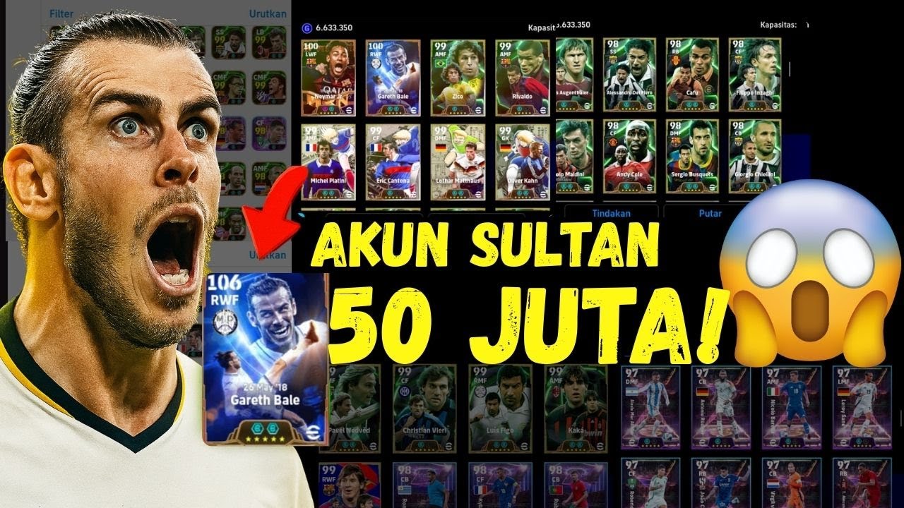 REVIEW AKUN SULTAN HARGA PULUHAN JUTA !! 82 CARD EPIC DOUBLE BOOSTER ...
