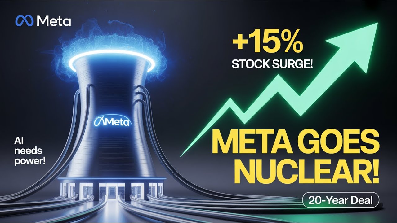 🚨 BREAKING: CEG Stock Soars 15% After Massive Nuclear Deal With Meta ...