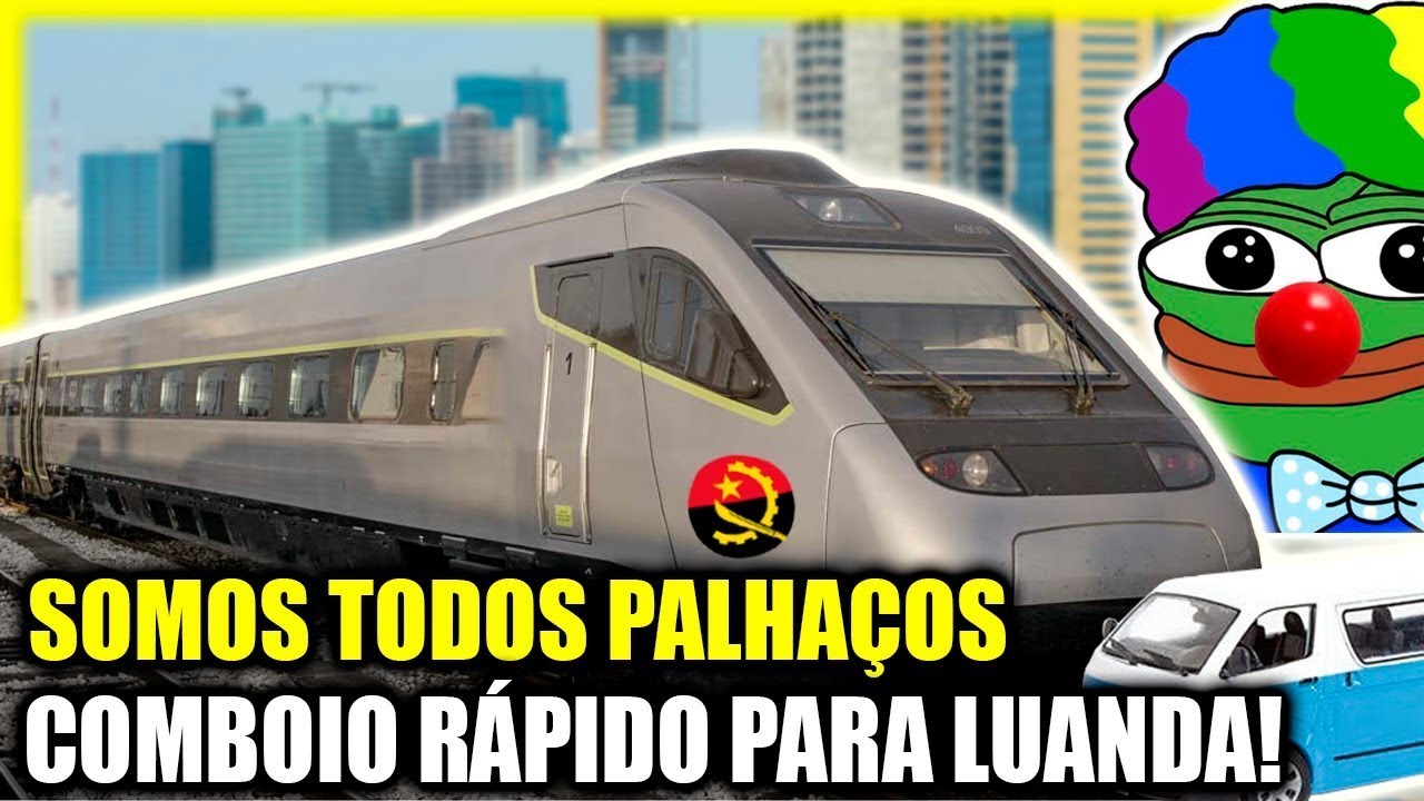 Metro de Superfície Luanda. Transportes Urbanos | Comboio Express de ...