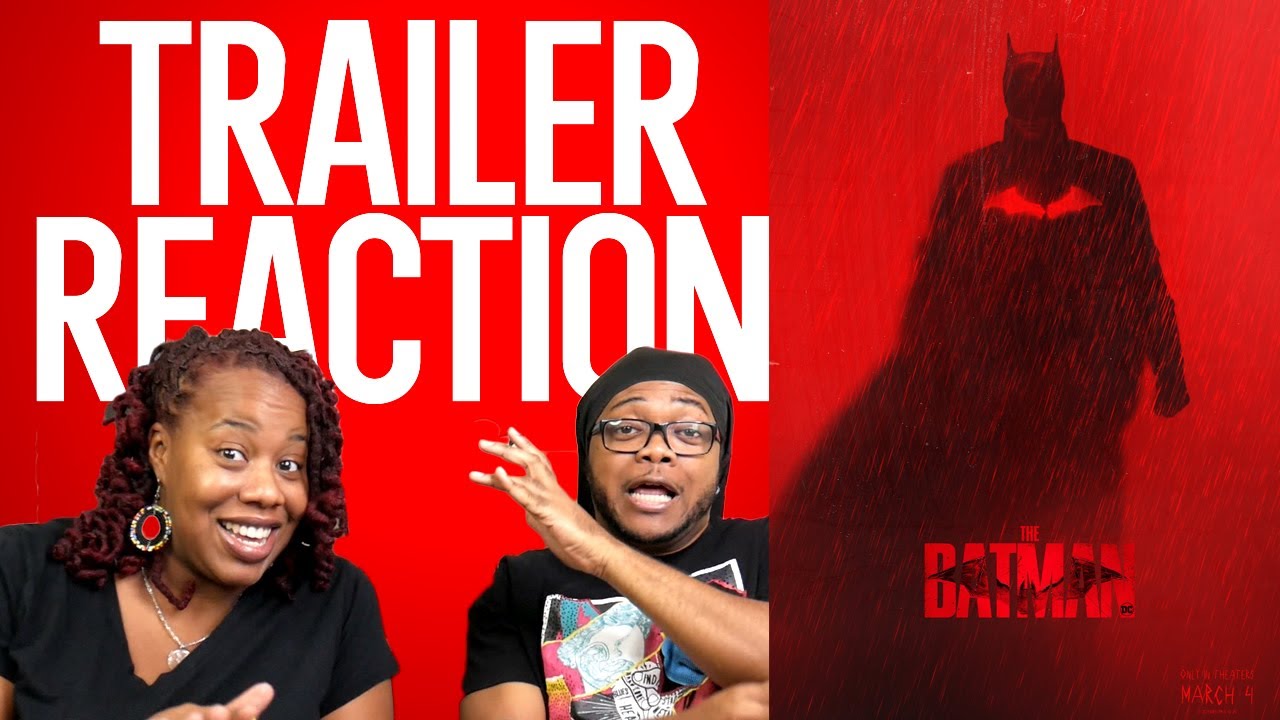 THE BATMAN TRAILER REACTION - YouTube