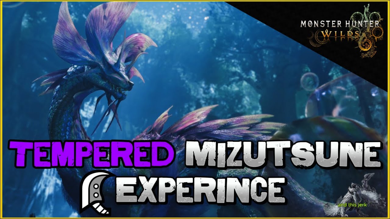 Monster Hunter Wilds | My Tempered Mizutsune Experience - YouTube