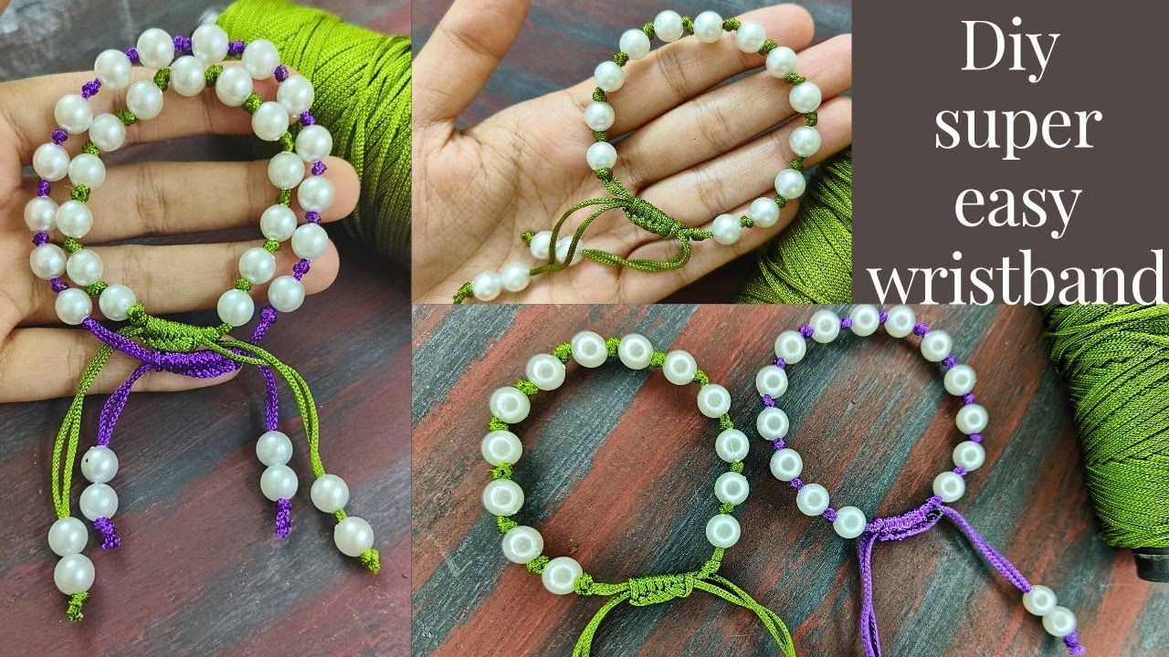 How to make a Braided Bracelet in 10-Minutes? DIY -JEWELRY MAKING ...