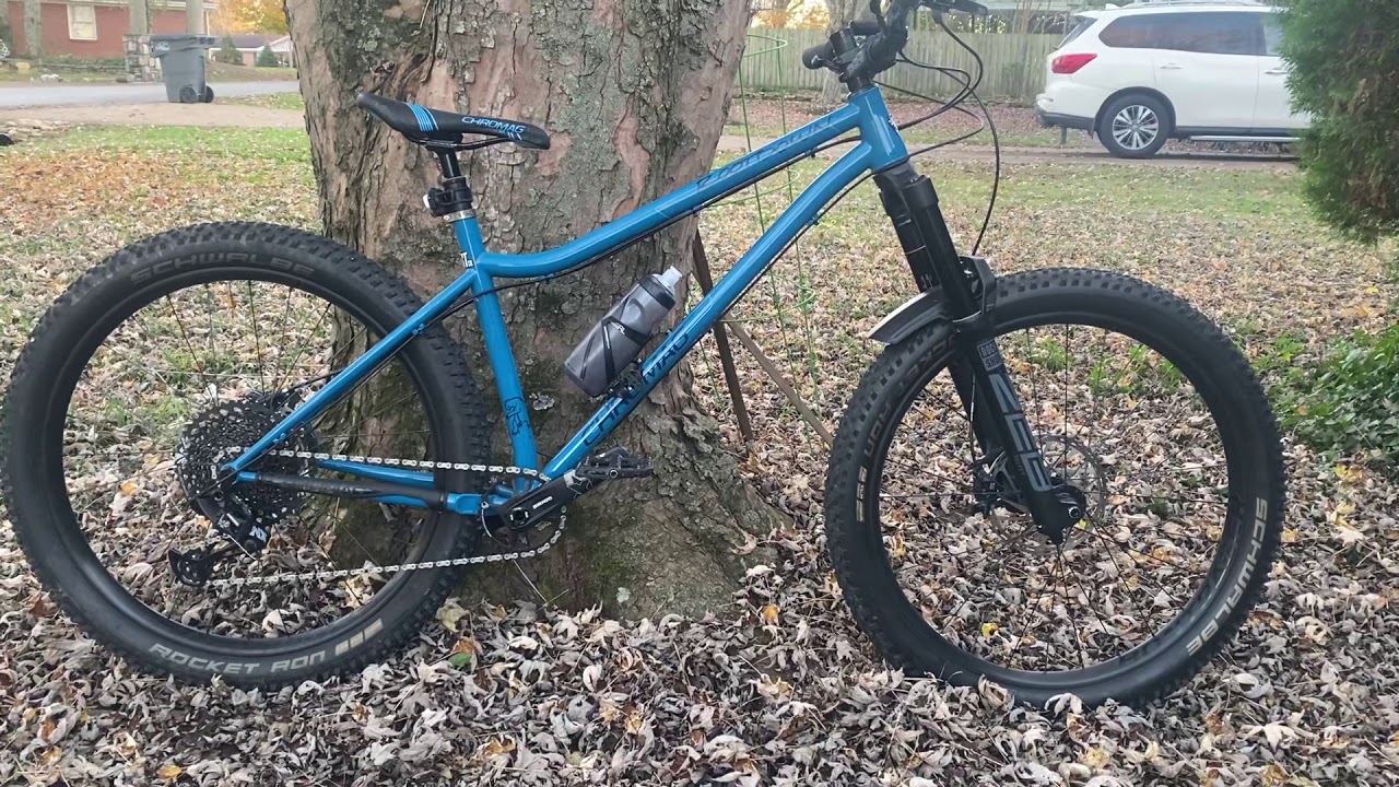 My Chromag Rootdown ready to ride!! - YouTube