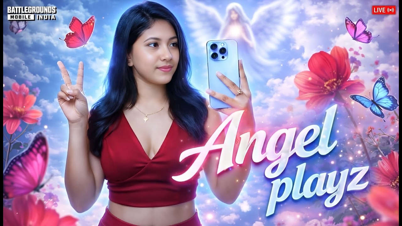 bgmi live stream | girl gamer live bgmi | team code | ANGEL PLAYZ #bgmi ...
