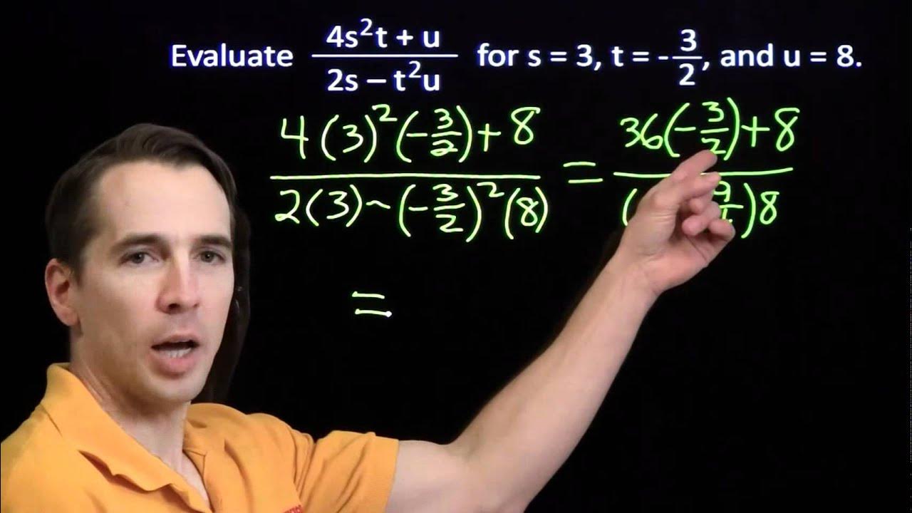 Art of Problem Solving: Evaluating Multi-Variable Expressions - YouTube