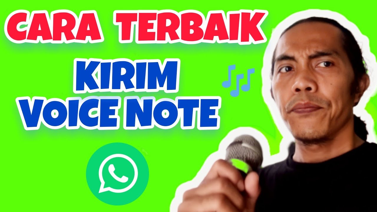 Cara Kirim Voice Note di WA - Posting Pesan Suara WhatsApp - YouTube