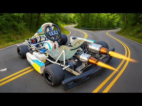 3 Jet Engines on a Go-Kart was Too Much!! - Warped Speed