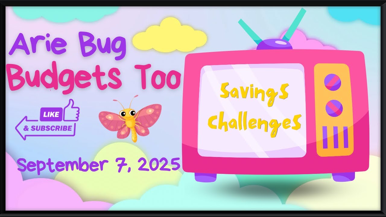 Arie Bug Budgets Too. 9yr old using savings challenges to save money ...