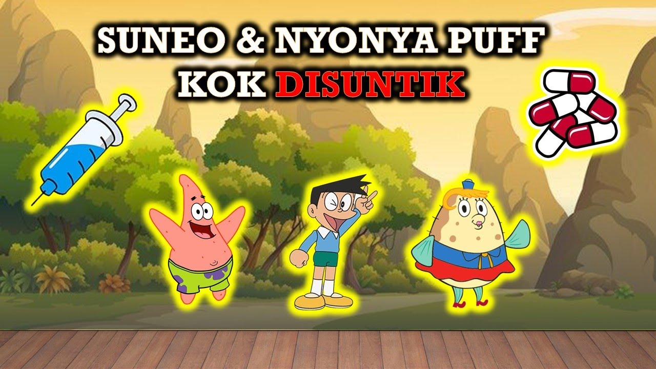 ( SPONGEBOB ) NYONYA PUFF NGAJARIN SUNEO - YouTube