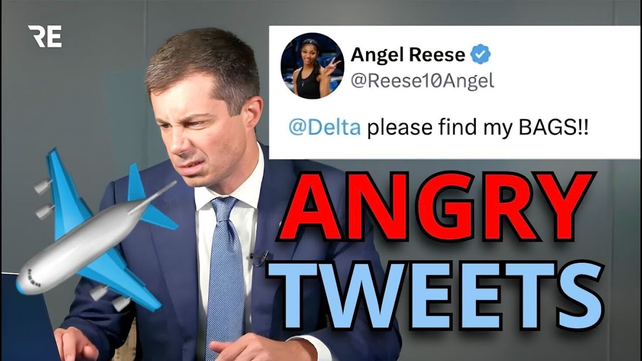 Pete Buttigieg Reads Angry Airline Tweets - YouTube