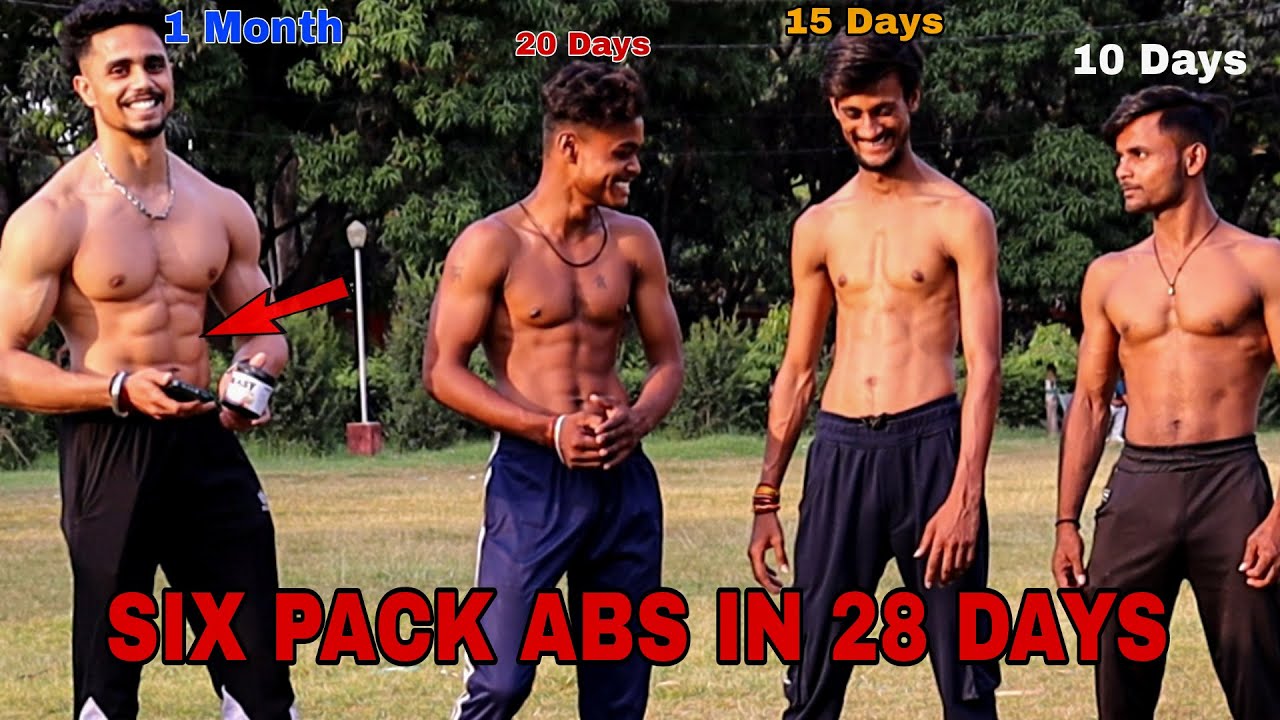 SIX PACK ABS IN 28 DAYS - Desi Workout चर्बी गायब 100% | Fitness Master ...