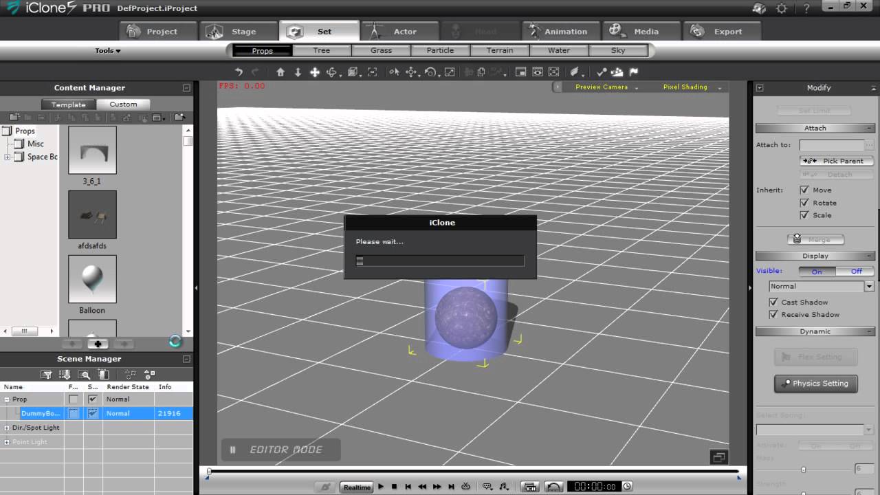 iClone 3DXchange5.4 Tutorial - Creating Morph-enabled Props via the ...