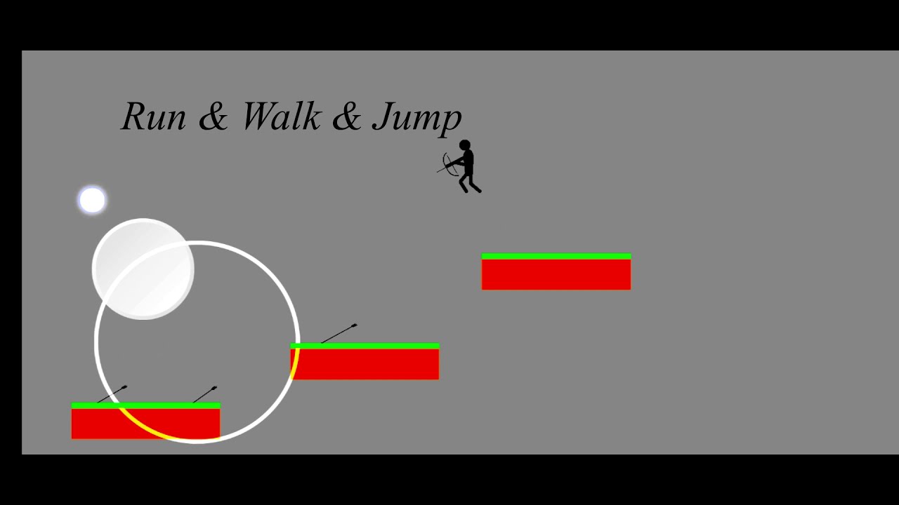 Runing Archer_ 2d Stickman unity package - YouTube