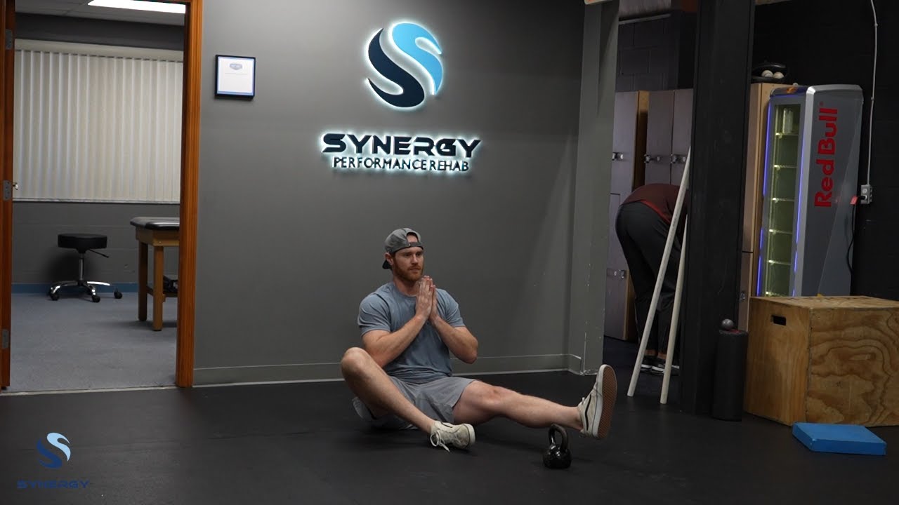 Seated Straight Leg Lift Offs - YouTube