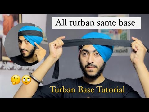 How to tie turban base ll Best base for all turban ll turban base