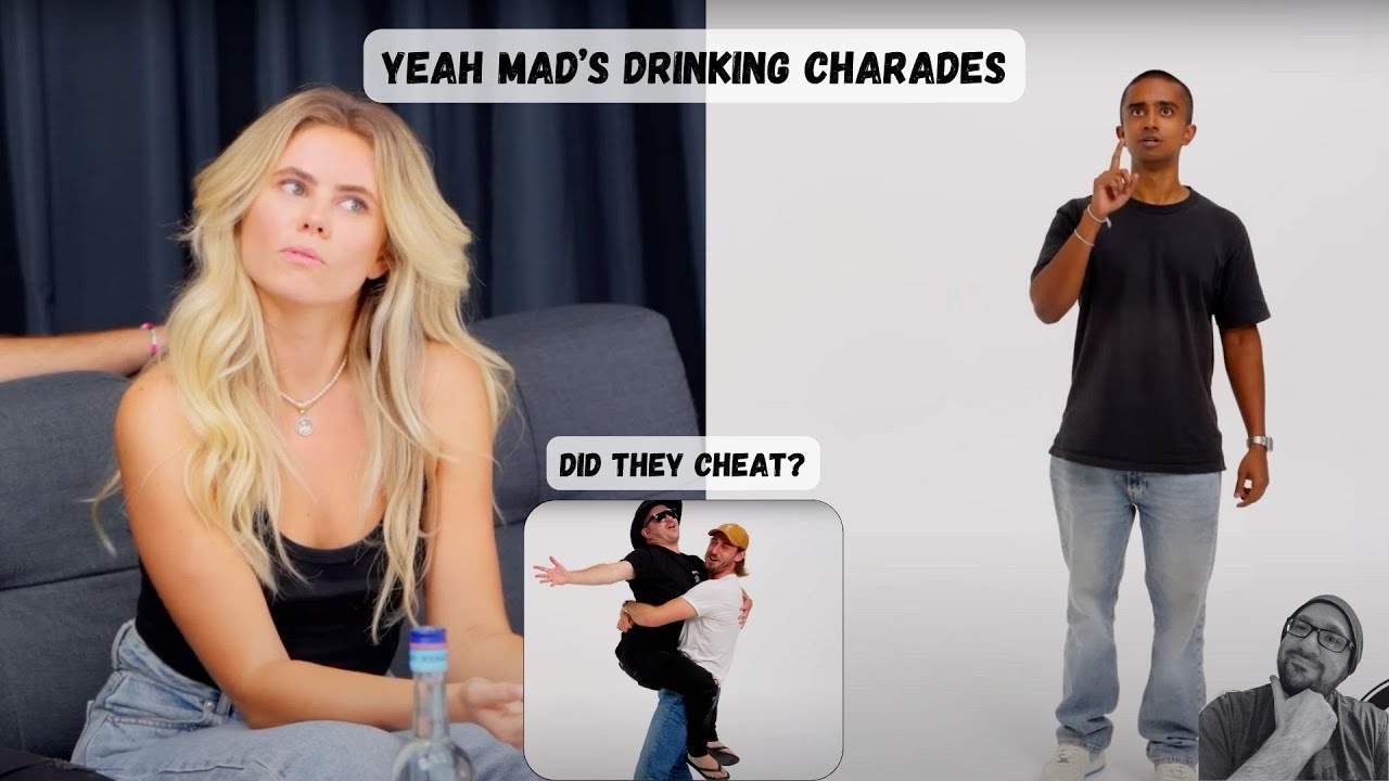 Nighttime Yeah Mad: Drinking Charades - Akila & Peyton v Matt & Pat - YouTube