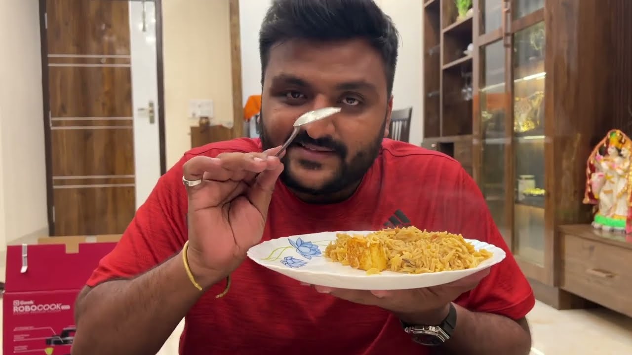 Kolkata aate hi Ghar pe banaya Biryani 🤤 Delicious Biryani in Smart ...