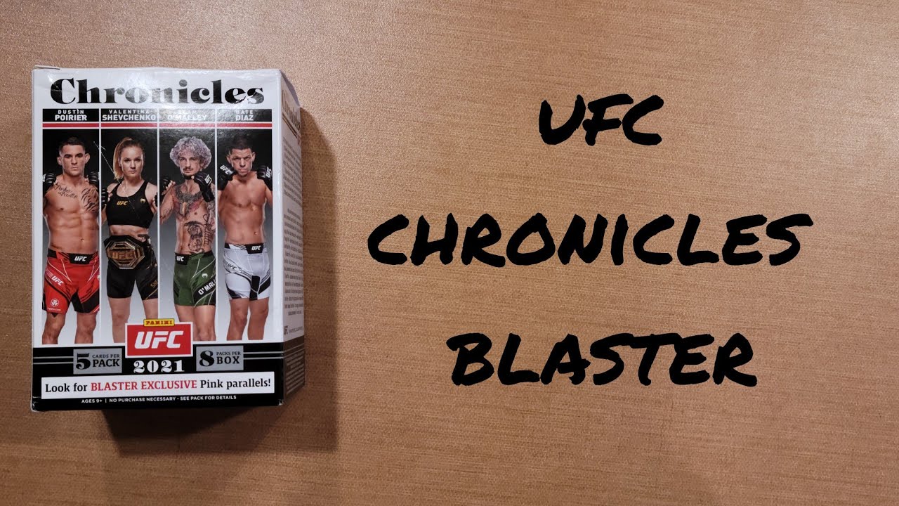 2021 panini UFC chronicles blaster box - YouTube