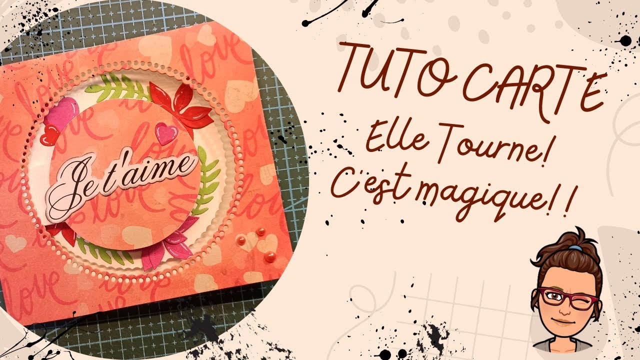 TUTO CARTE: ÇA TOURNE! EFFET WAOUH!!! INTERACTIVE - YouTube