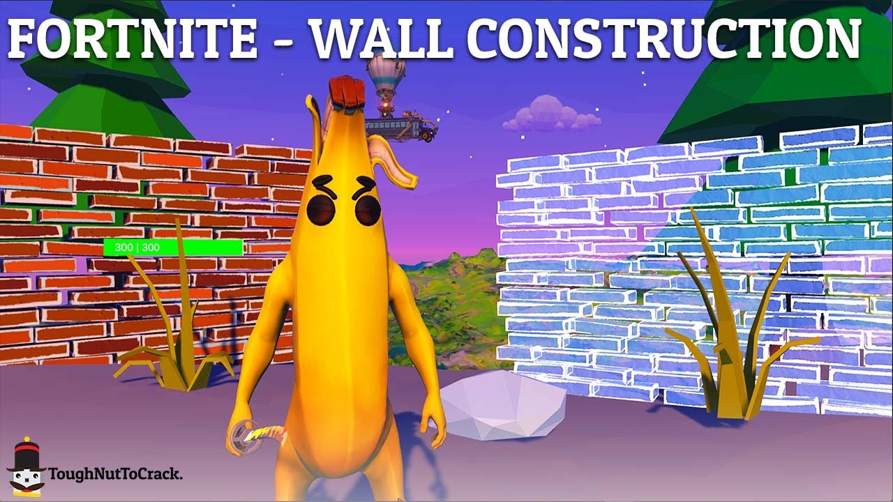Fortnite Wall Construction in Unity - YouTube
