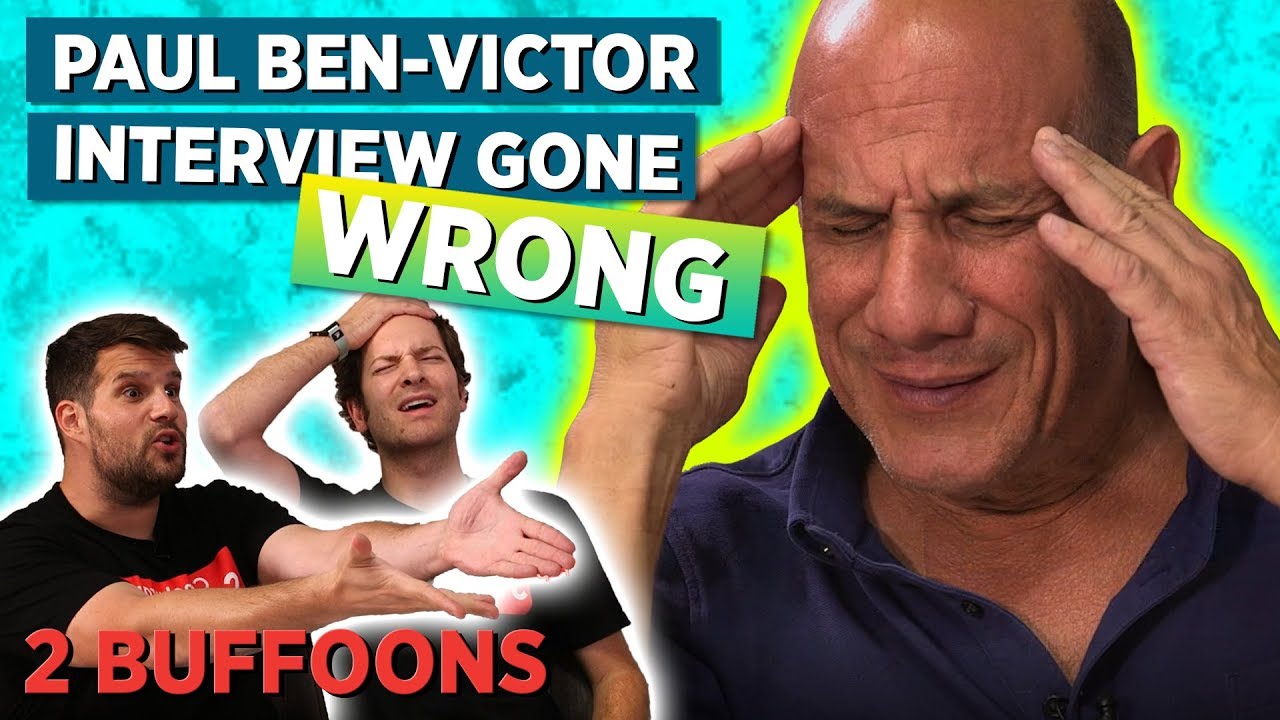 Paul Ben Victor Interview Gone Wrong - YouTube