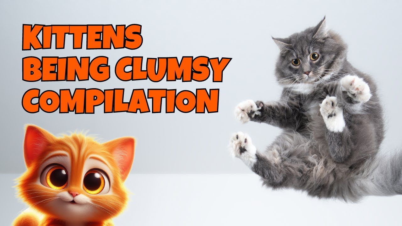 Cute Kittens Being Clumsy Compilation - YouTube
