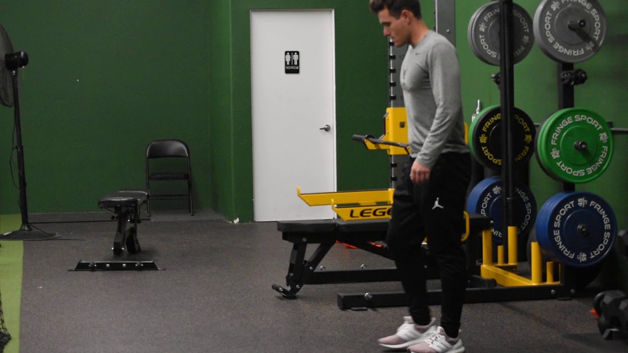 Split Squat Jumps - YouTube