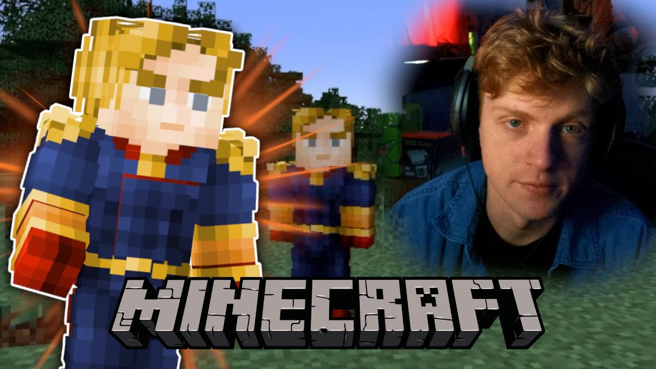 Homelander Takes Minecraft Part 1 - YouTube