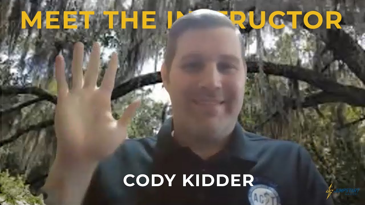 Meet the Instructor: Cody Kidder – Passion for Crisis De-escalation - YouTube