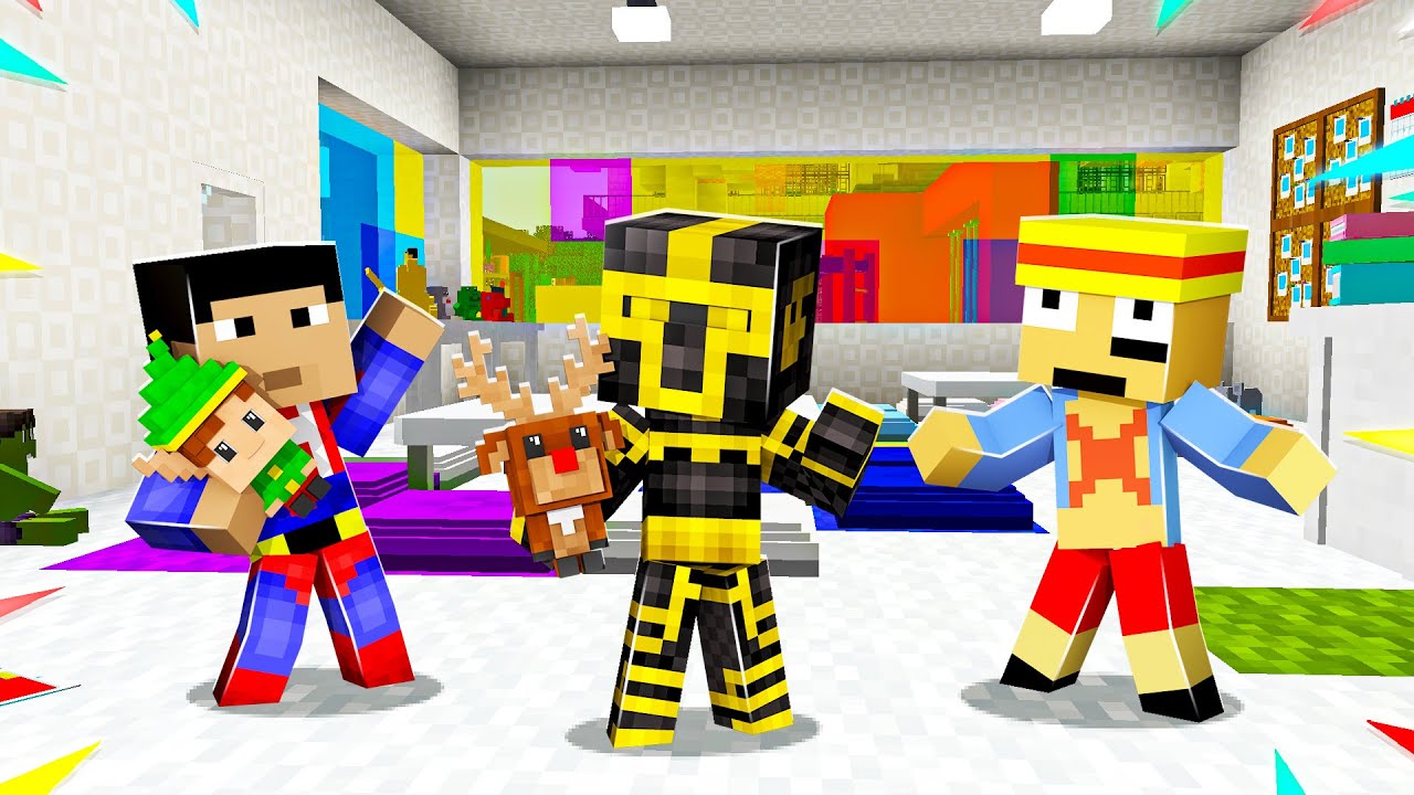 MASSI Y SUS AMIGOS SE VUELVEN CHIQUITOS EN MINECRAFT 😱 - YouTube