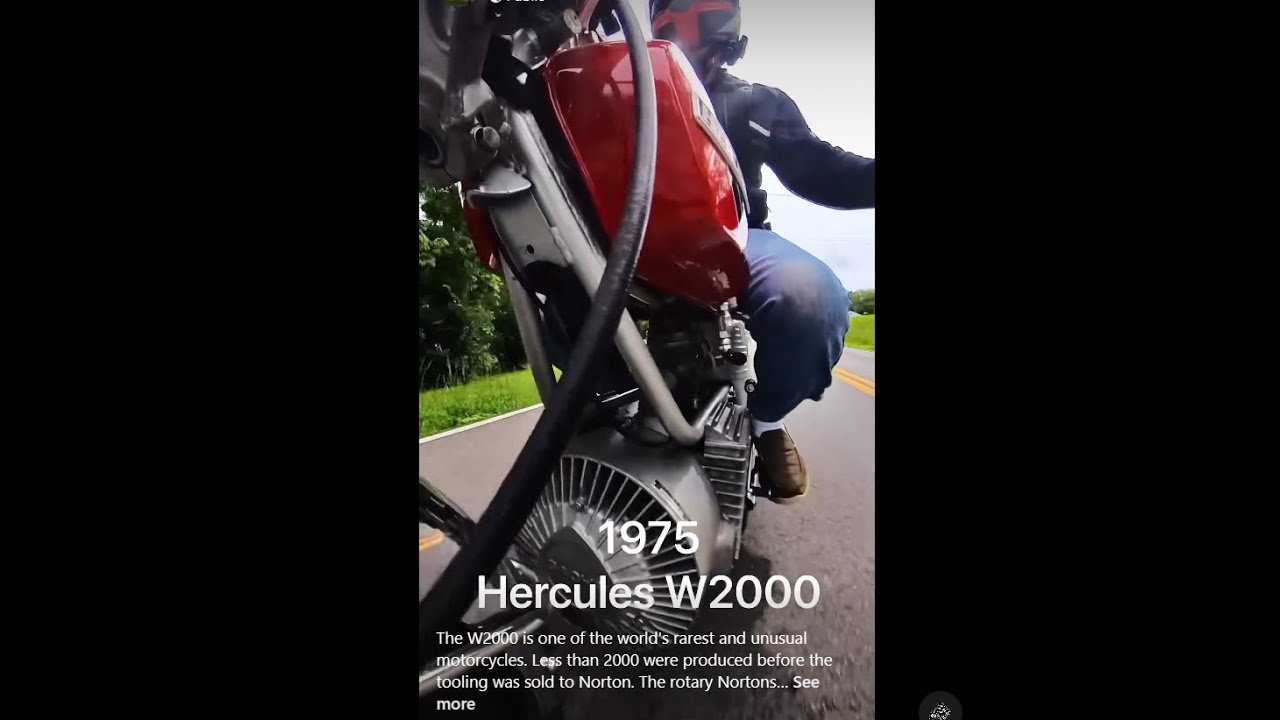 The Wankel rotary-powered Hercules - DKW W2000 is one of the world's ...