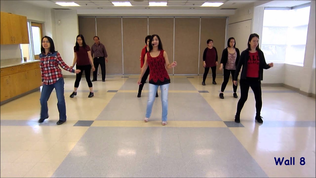 Ex's And Oh's - Line Dance (Dance & Teach) - YouTube