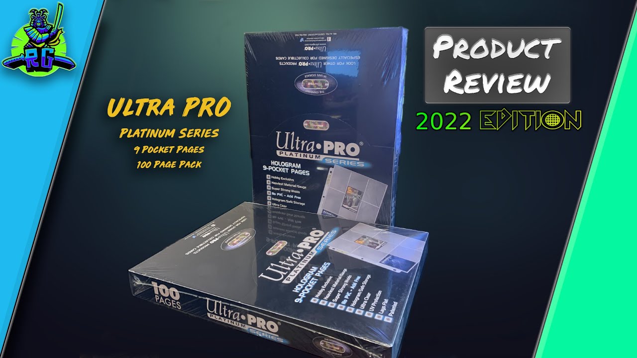 Ultra Pro Platinum Series 9-Pocket Pages 100 Pack | Gear Fear: Product ...
