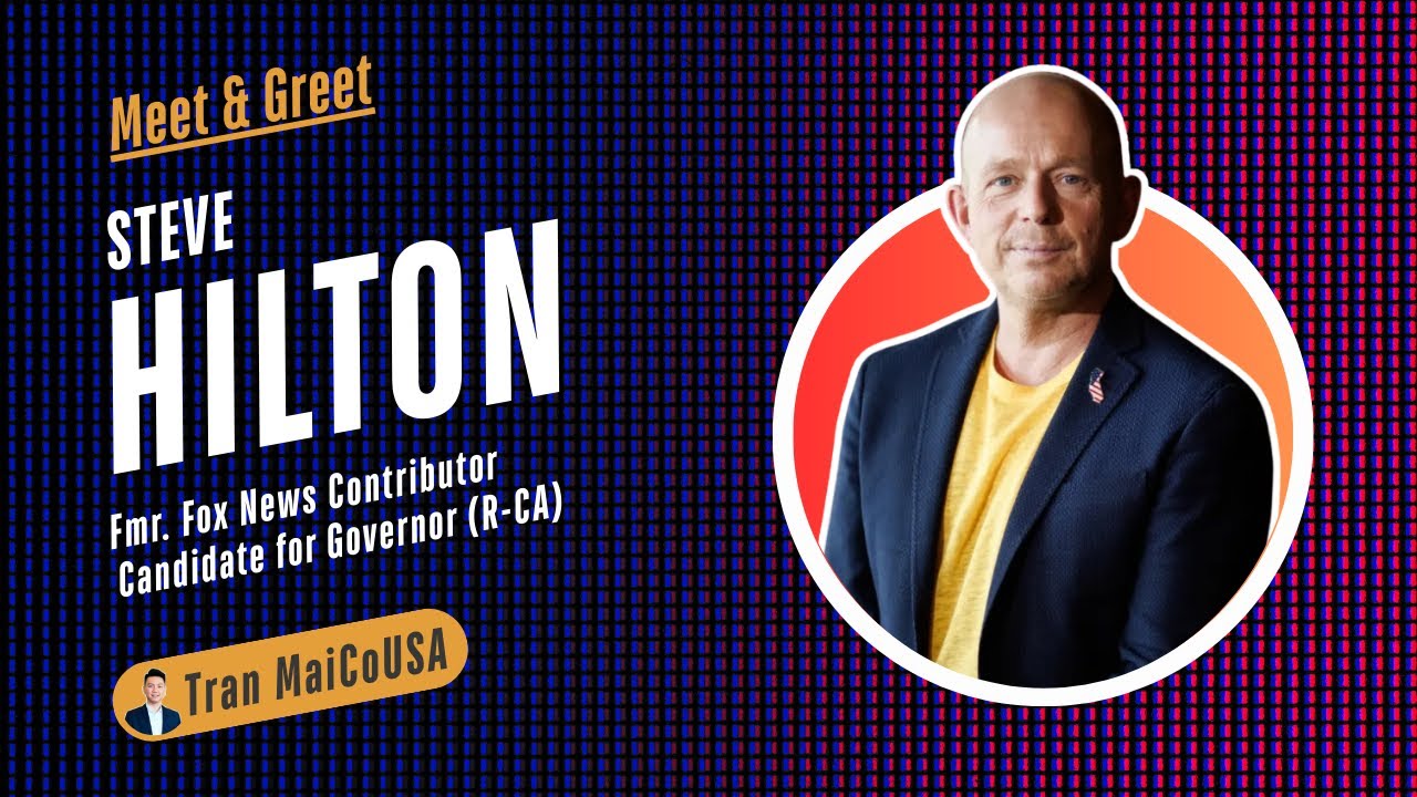EXCLUSIVE | Steve Hilton for California Governor! - YouTube