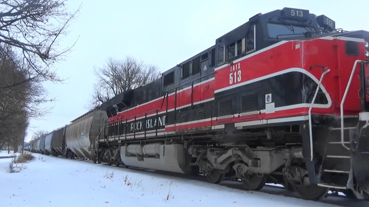 IAIS 516 & 513 East, Davenport, IA, 1/18/2020 - YouTube