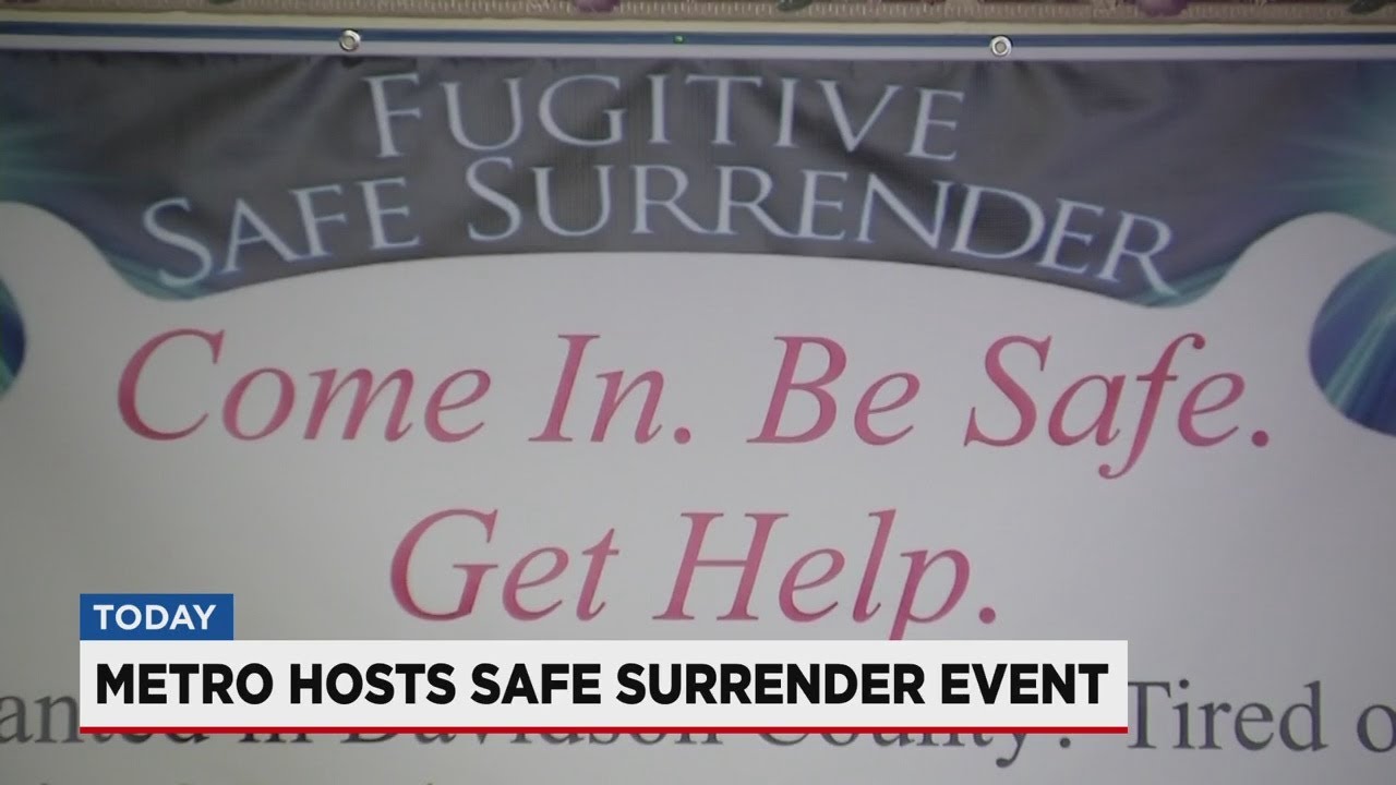 Safe Surrender event allows non-violent criminals to turn themselves in ...